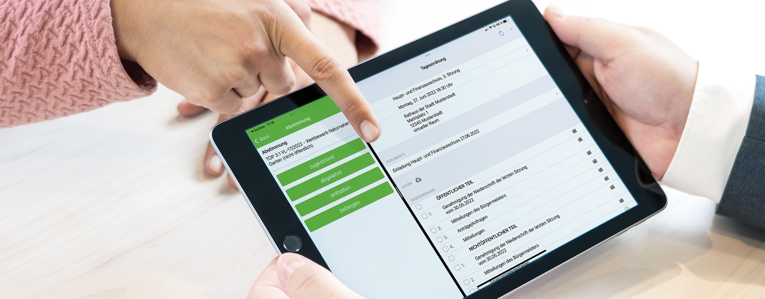 Digitale und hybride Sitzungen - Sitzungsdienst.net
